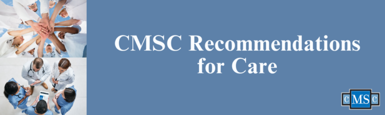 CMSC Recommendations for Care – Consortium of Multiple Sclerosis Centers
